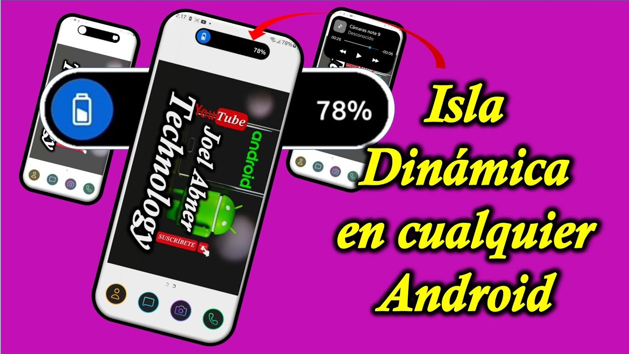 COMO INSTALAR ISLA DINAMICA EN CUALQUIER ANDROID – 2022 - YouTube