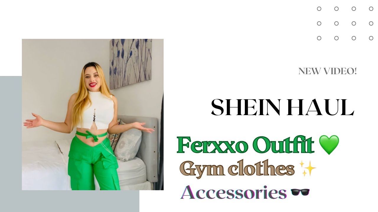 SHEIN HAUL- FERXXO OUTFIT - YouTube