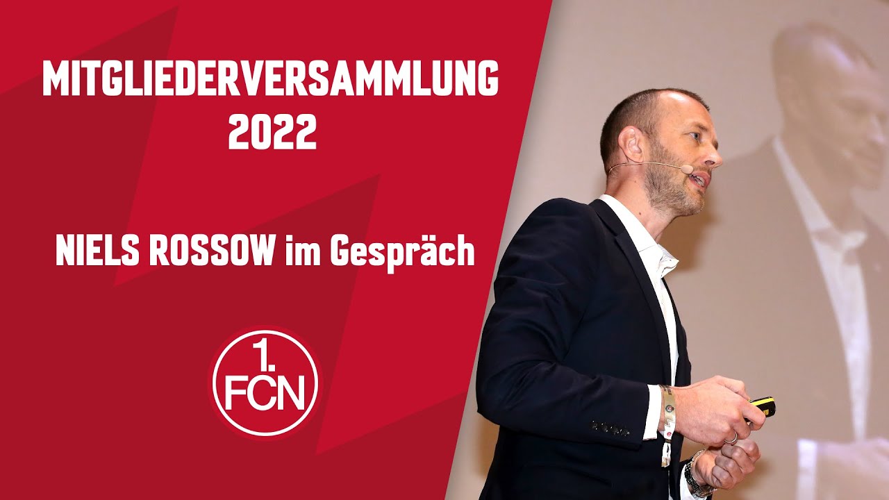 Interview mit Niels Rossow zur JHV | Mitgliederversammlung 2022 | 1. FC ...