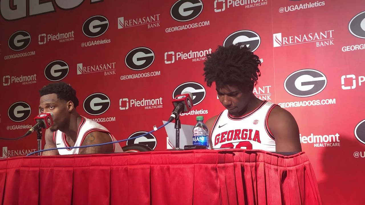 Rayshaun Hammond and Tyree Crump after win over Arkansas - YouTube