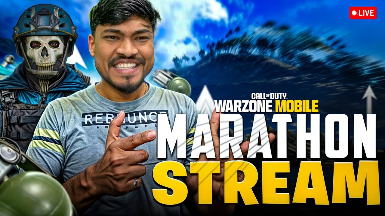 Warzone Mobile Live Marathon Stream Road To 3k Subs - YouTube