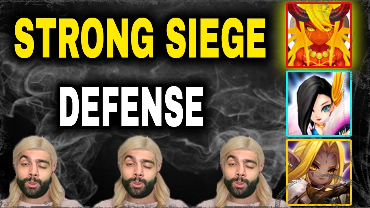 TESARION In Defense Is Something Else - Summoners War Siege Stream ...