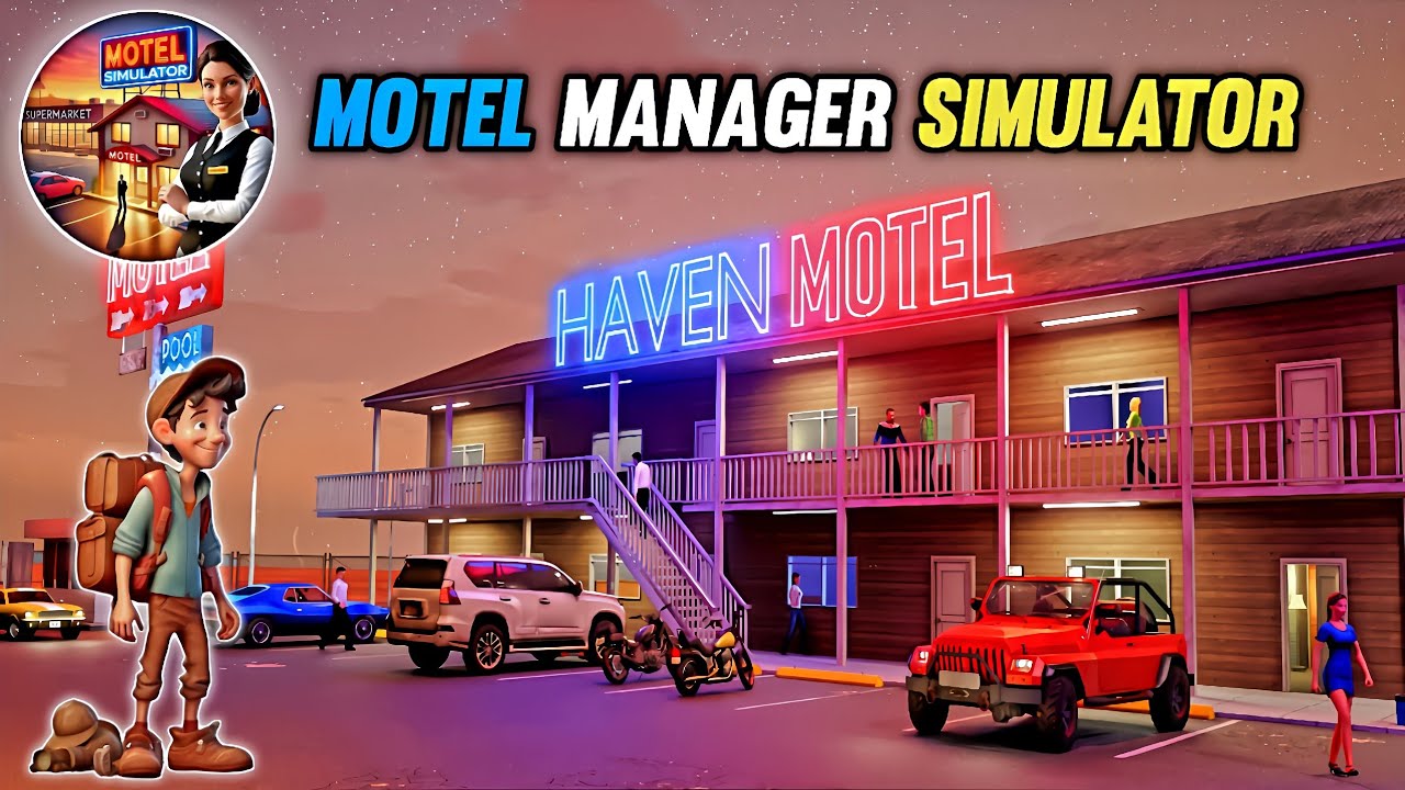 Building a 5-Star Luxury Hotel in Motel Simulator - YouTube