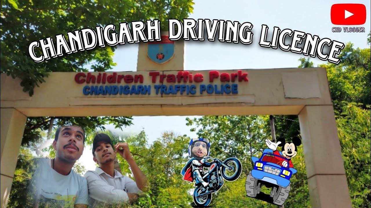 Chandigarh Driving Licence 🚘🚦/ How to apply/ Driving test/ Friends ...