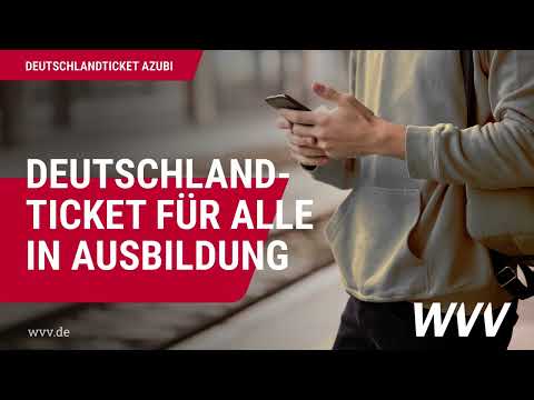 D-Ticket Azubi von der WVV: So geht's!