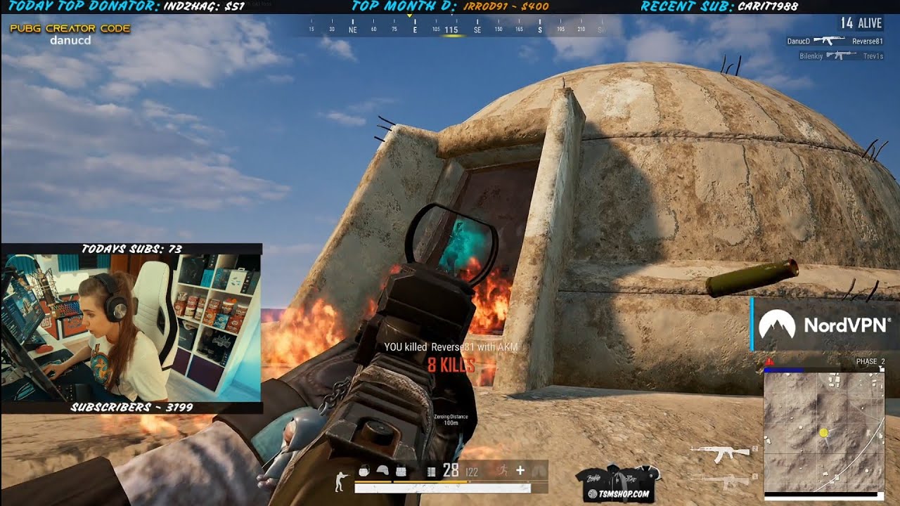 DanucD solo PUBG gameplay | 17 kills | karakin | M16A4 | AKM - YouTube