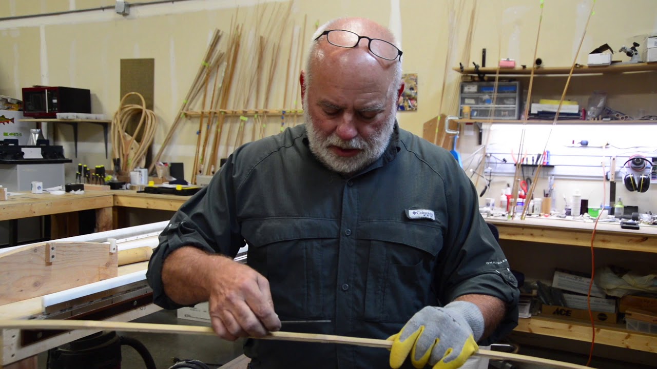 Rough Planing Bamboo on the Morgan Handmill - YouTube