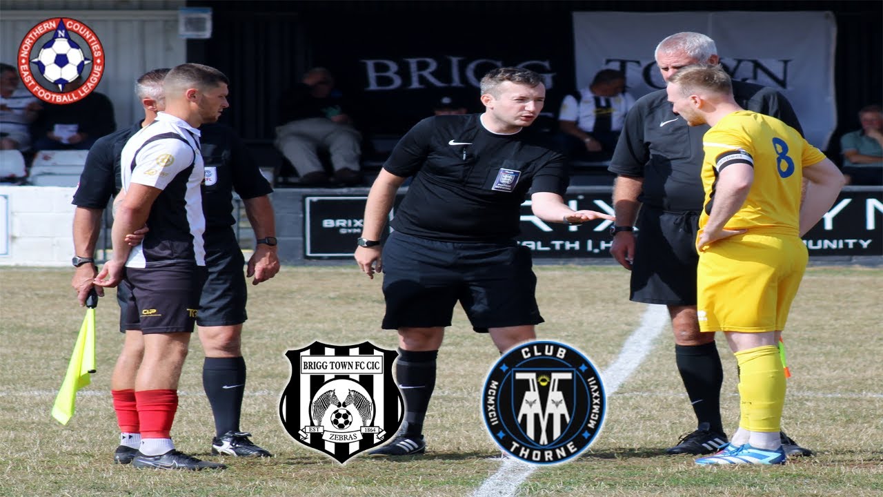Brigg Town FC CIC vs Club Thorne Colliery - 31/08/2024 - YouTube