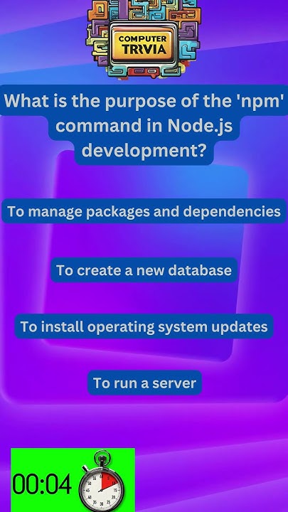 Computer Science Trivia 1 #trivia #computerscience #shorts #nodejs #programming - YouTube