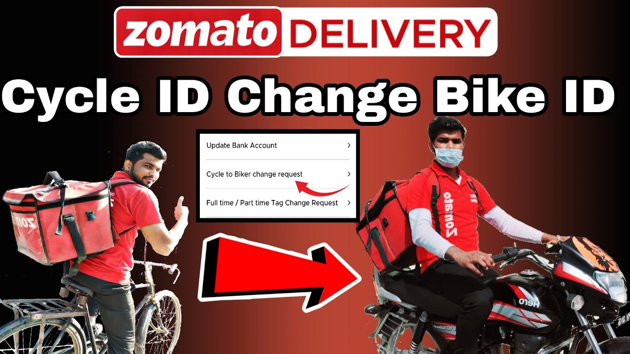 Zomato Rider cycle id convert to bike id 2021 | Zomato Delivery Boy ...