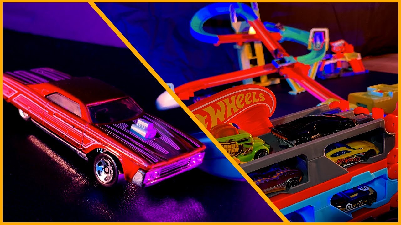 Ultimate Crash & Drag Race Hot Wheels | Metal Machine Toys - YouTube