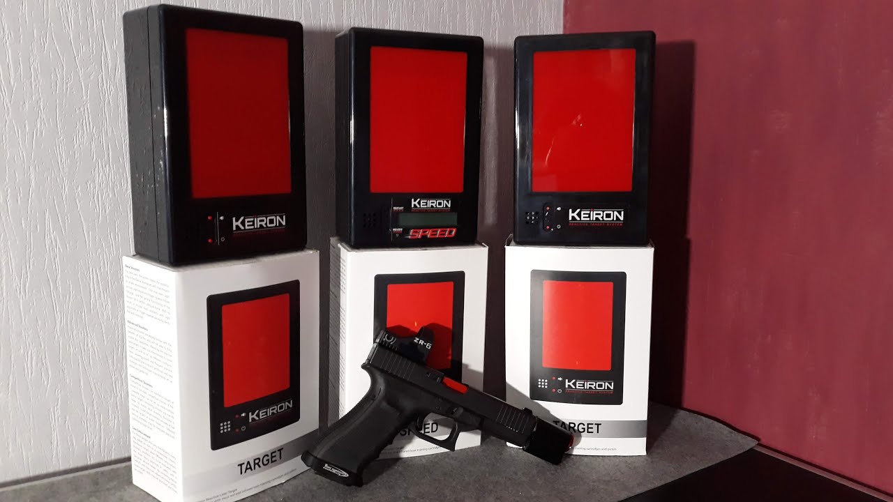 Coolfoire Trainer und Keiron Laser Targets - YouTube