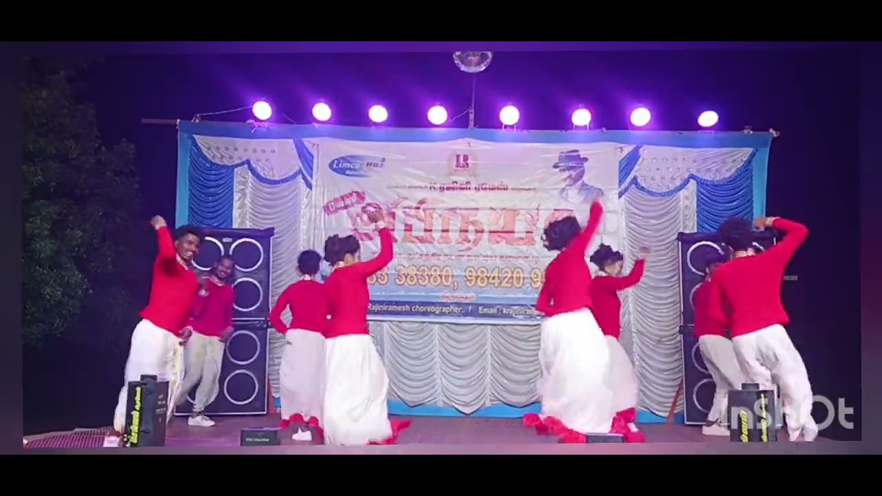 Rowdy baby & guleba miix dance Limca Guiness Rajiniramesh Abinaya dance ...