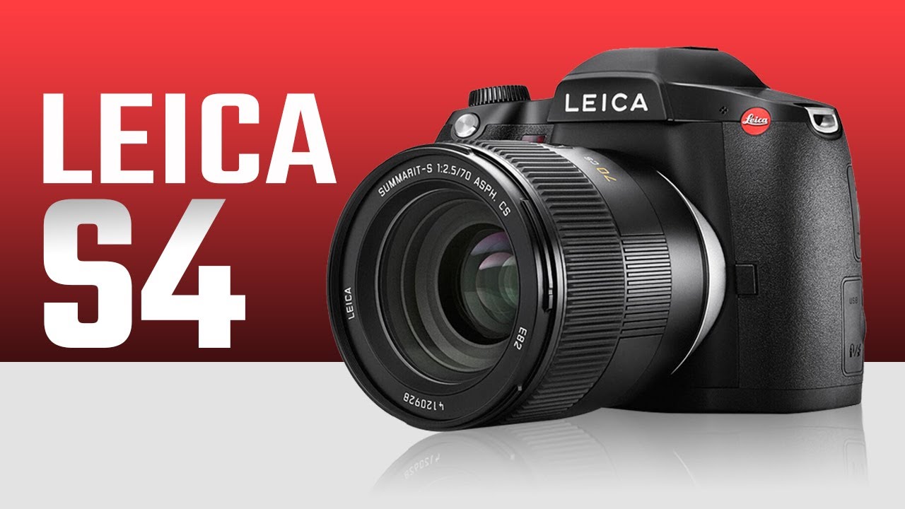 Leica S4 - Medium Format Sensor Getting Attention! - YouTube