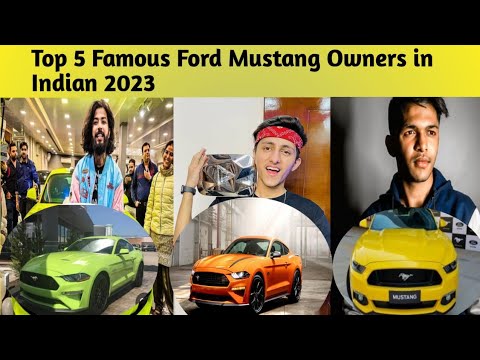 Top 5 Famous Youtuber Ford Mustang Owners in India 2023|| - YouTube