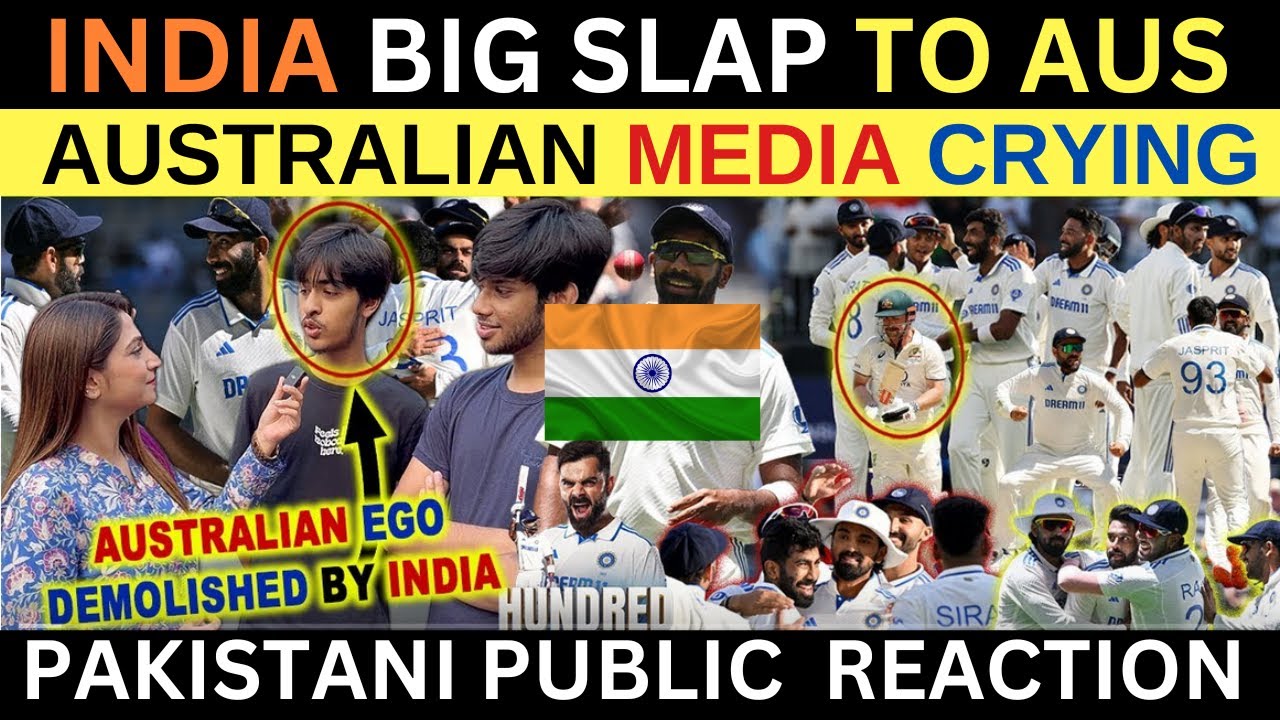 INDIA BIG SLAP TO AUS | AUSTRALIAN MEDIA CRYING | PAK PUBLIC REACTION ...