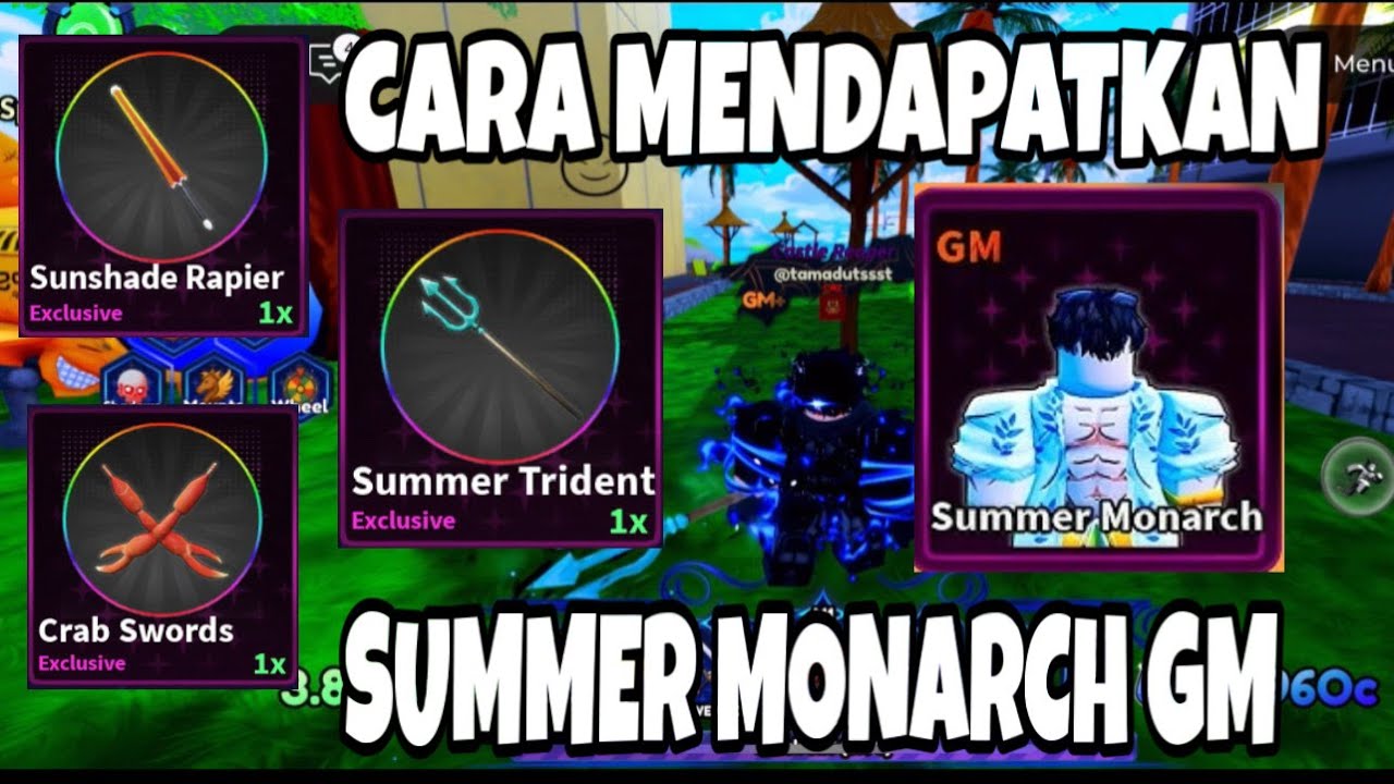 CARA MENDAPATKAN SHADOW SUMMER MONARCH RANK GM DI ARISE CROSSOVER I ...