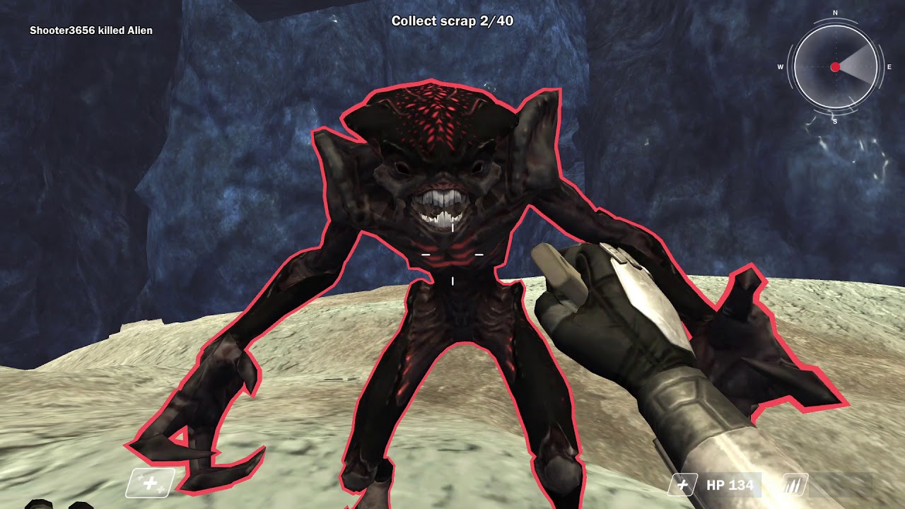 GALACTIC FORCE ALIEN SURVIVAL (flash game) - YouTube