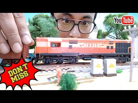 Indian Rail Model | Model Train Toy | Miniature Indian railway | WDM3A ...