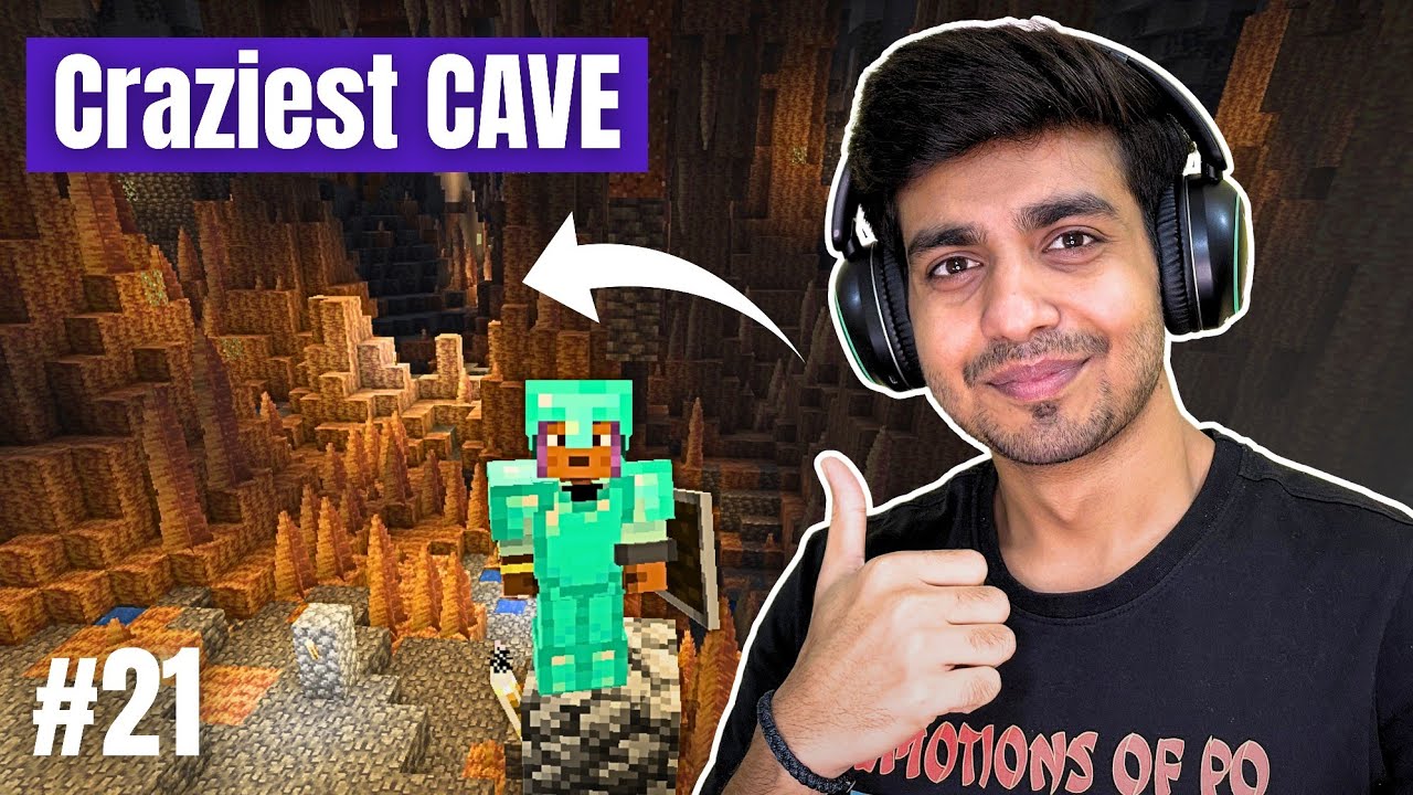 I Found The Craziest Cave In Minecraft || Minecraft Survival - YouTube