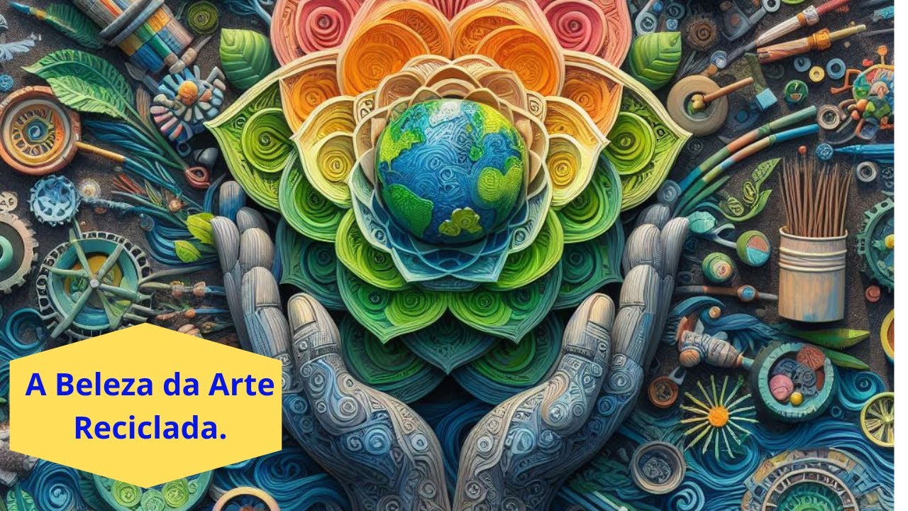 A Beleza da Arte Reciclada - YouTube