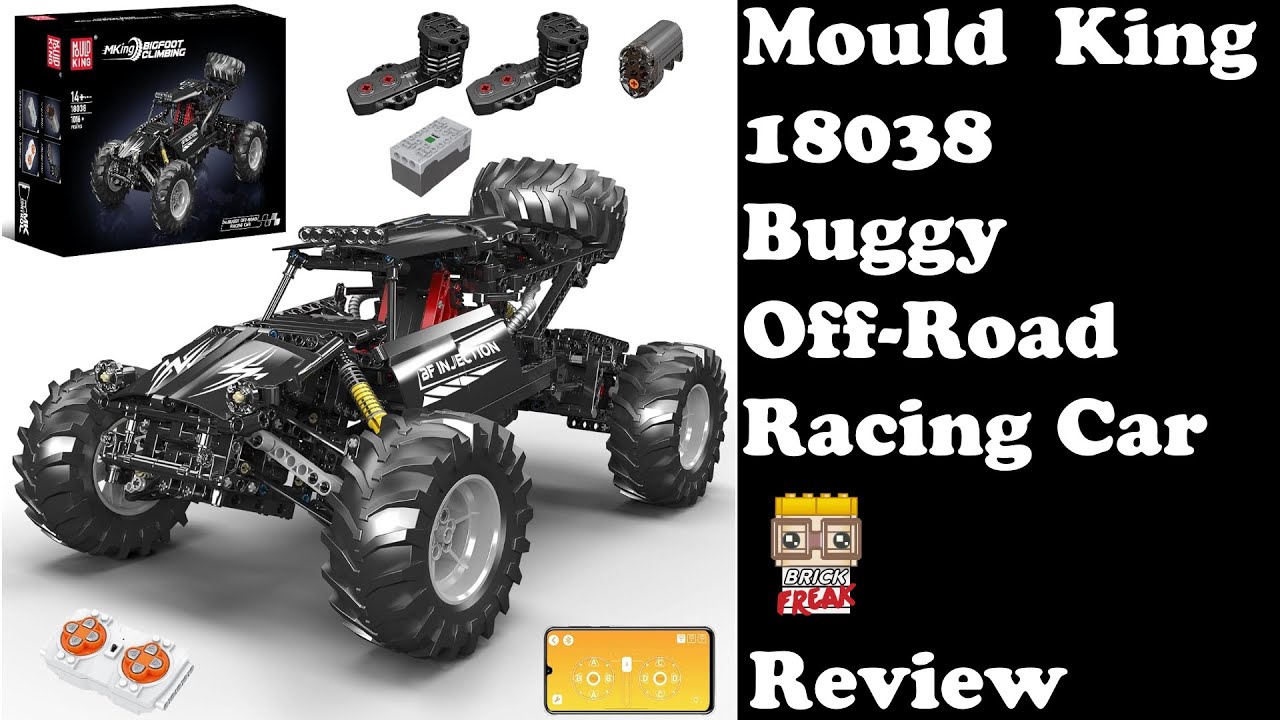 Mould King 18038 - Buggy Off-Road Racing Car - Review - YouTube