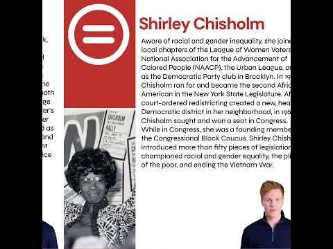 Shirley Chisholm - Black History Month - YouTube