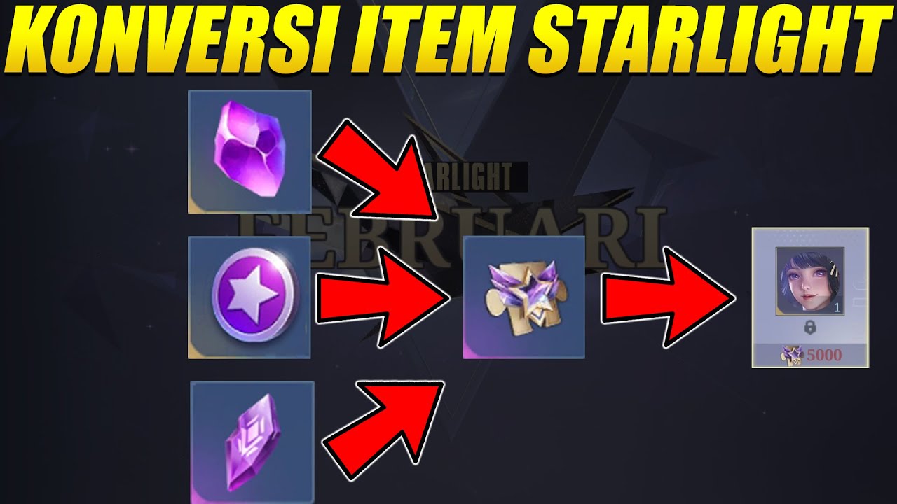 PENJELASAN KONVERSI ITEM STARLIGHT GEM, COIN & MAGIC FRAGMENT MENJADI ...