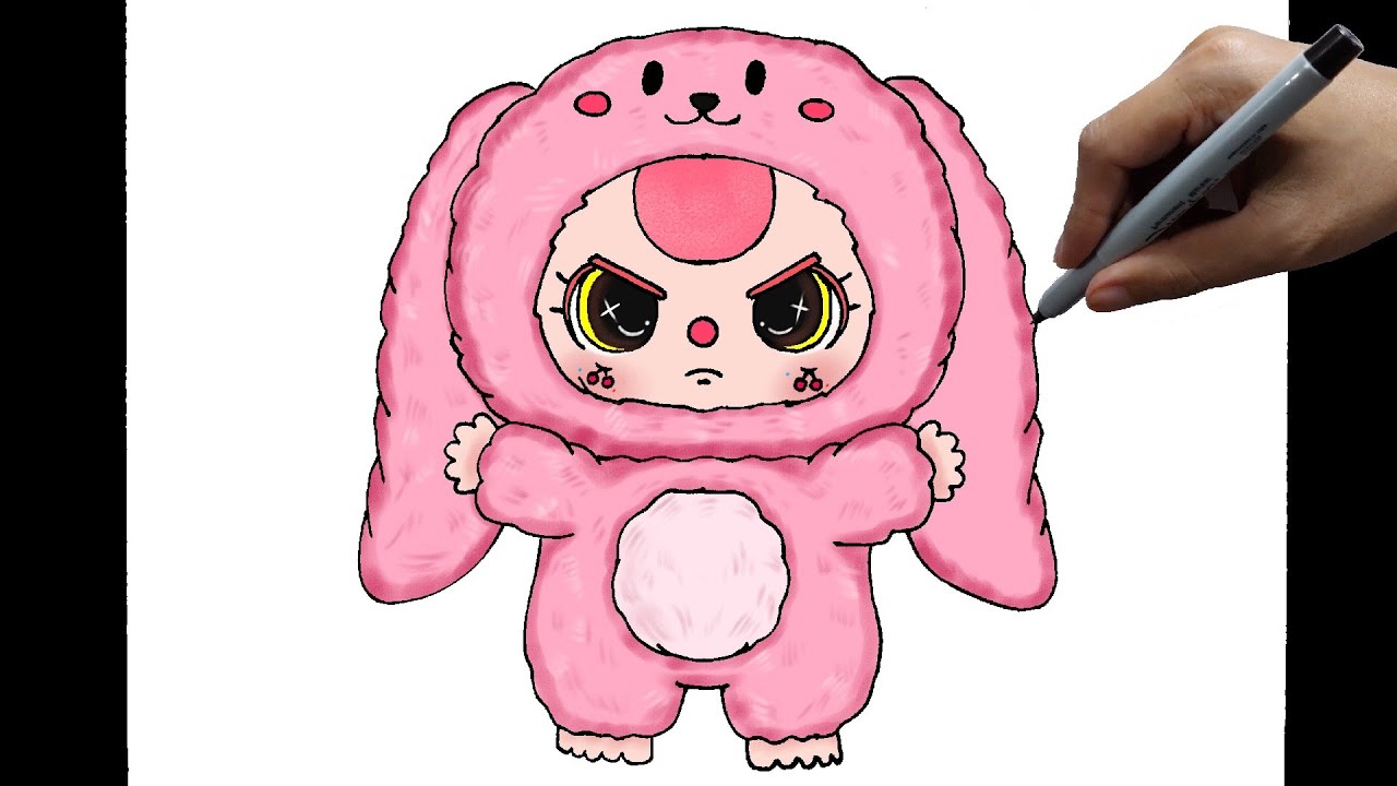 How to draw baby three 1000% - YouTube