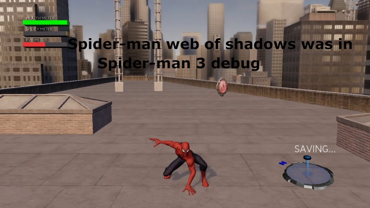 Web of Shadows was in Spider-Man 3? Spider-Man 3 debug build - YouTube