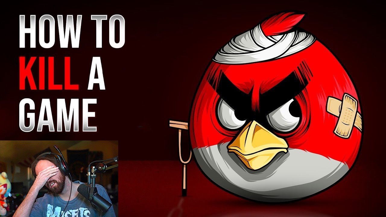 The Slow, Painful, Greedy Death Of Angry Birds | Asmongold Reacts to ...