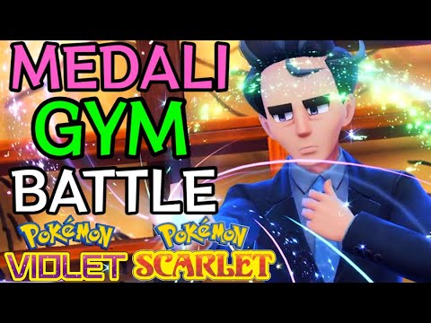Gym Battle - Medali Gym Leader Larry (#pokemonscarletandviolet #medali ...