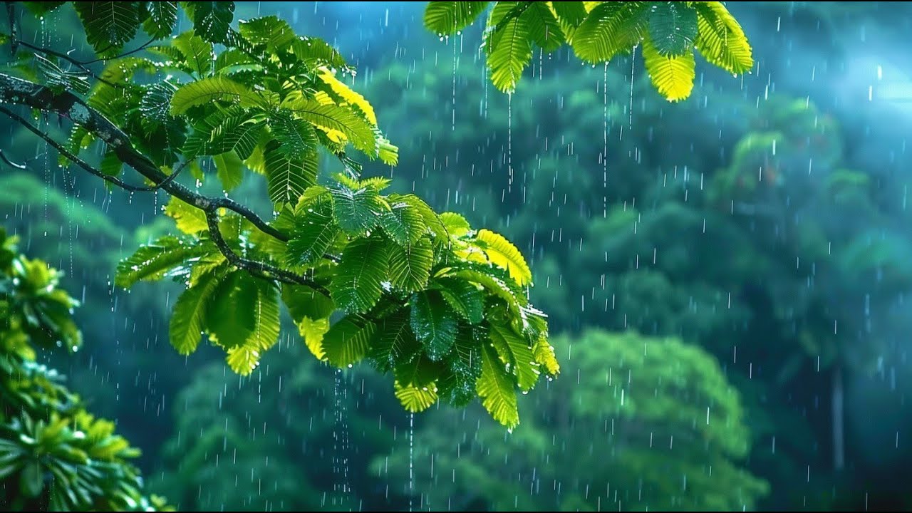 Gentle Rain Ambience 🌧️ Relaxing Storm Sounds for Deep Sleep - Cozy ...