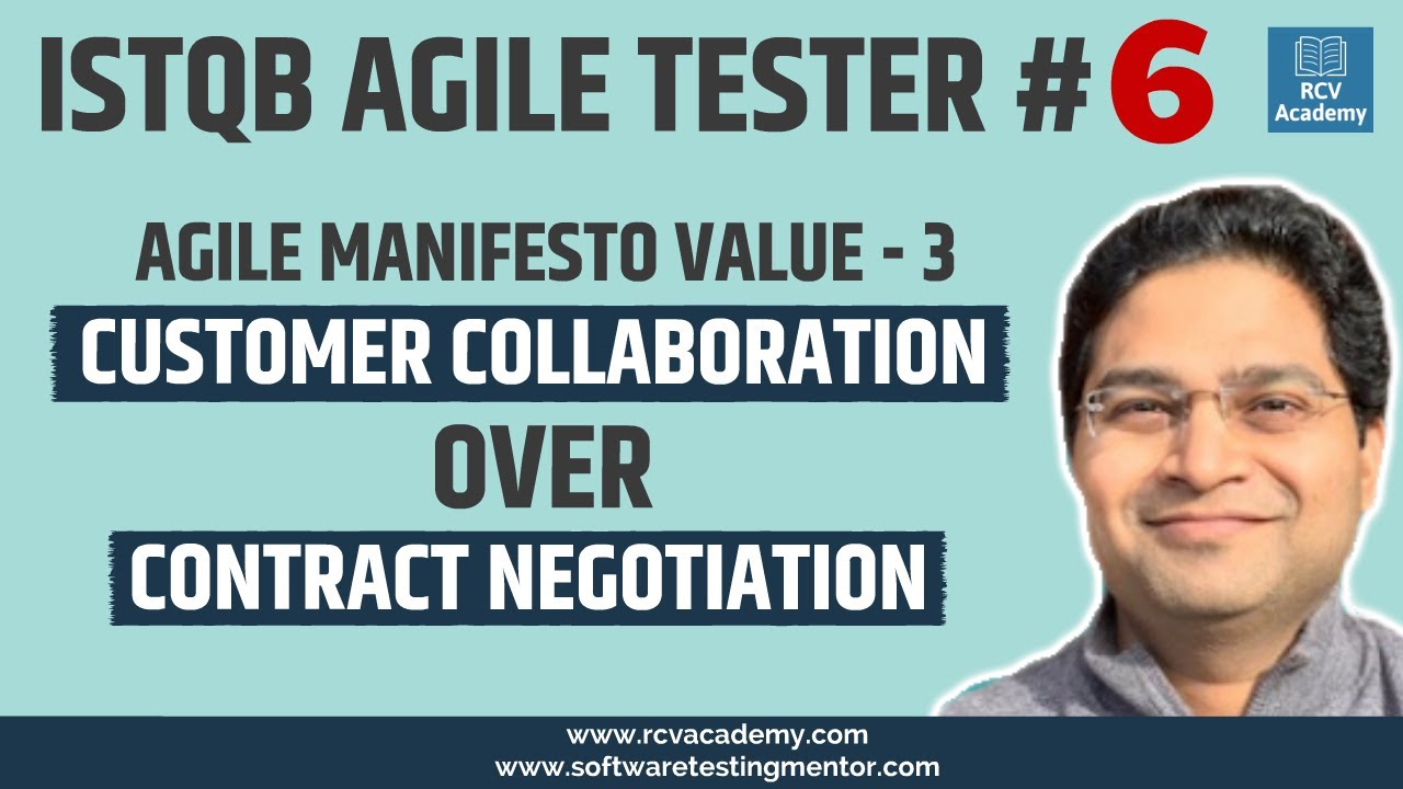 ISTQB Agile Tester #6 - Customer Collaboration over Contract ...