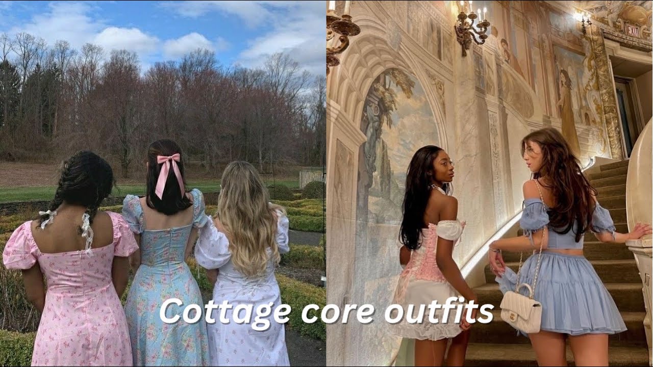 Cottagecore outfits | cottage core style | cottage core aesthetic - YouTube