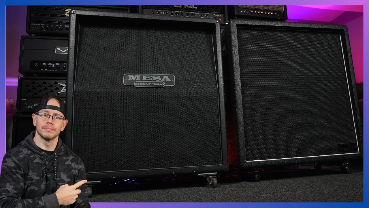 Mojotone Grand Canyon 412 Cab vs Mesa Rectifier Oversized 412 Cab - YouTube