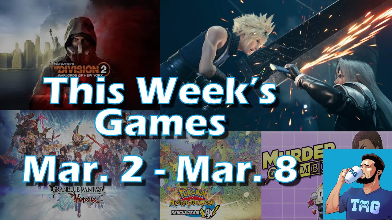Games Coming Out This Week | March 2 - March 8 | This Week's Games ...