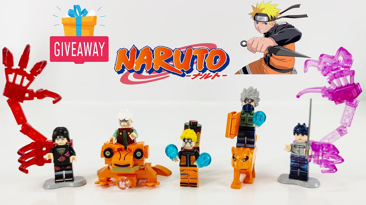 Lego Naruto Phiên Bản Minifigures Anime Toy Channel - YouTube