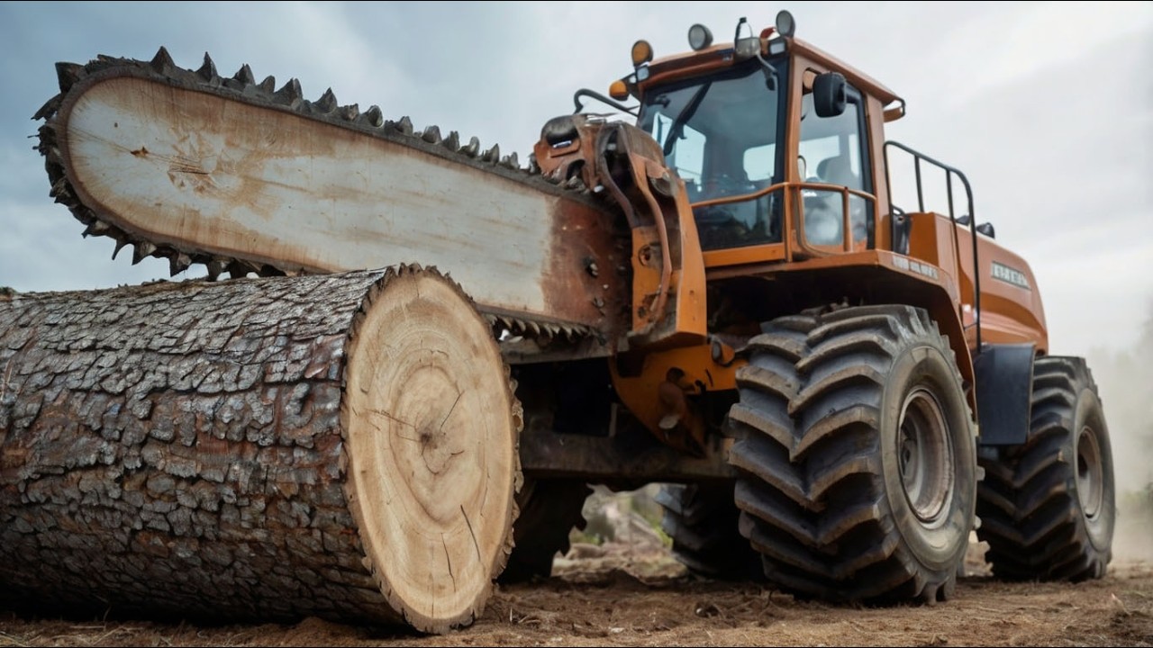 Unbelievable Tree Machines | Heavy Equipment Cutting Trees Like a Pro ...