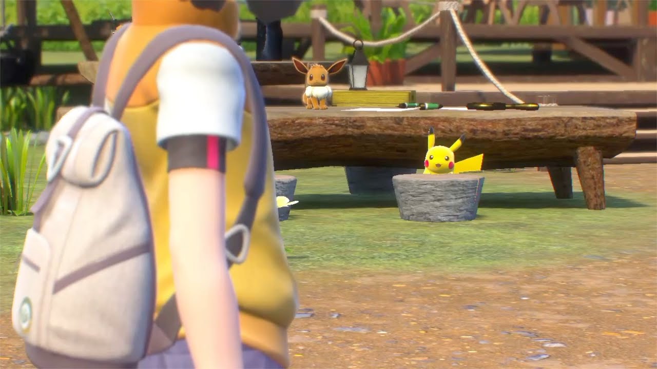 New Pokemon Snap Intro with Eevee and Pikachu! - YouTube