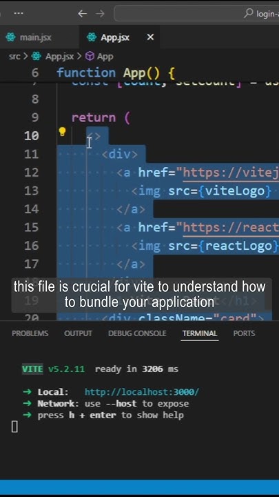 What Does The App.jsx Do In React JS #reactjs #reactjstutorial #reactjstutorialforbeginners ...