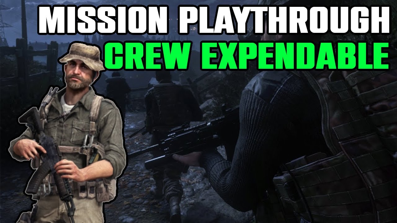 "Crew Expendable" Mission Playthrough! - Call of Duty 4: Modern Warfare ...