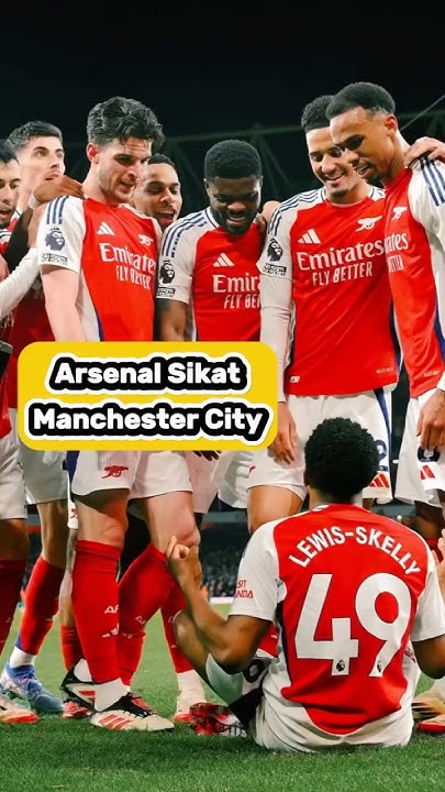 Arsenal Menang Telak Atas Tamunya Manchester City - YouTube