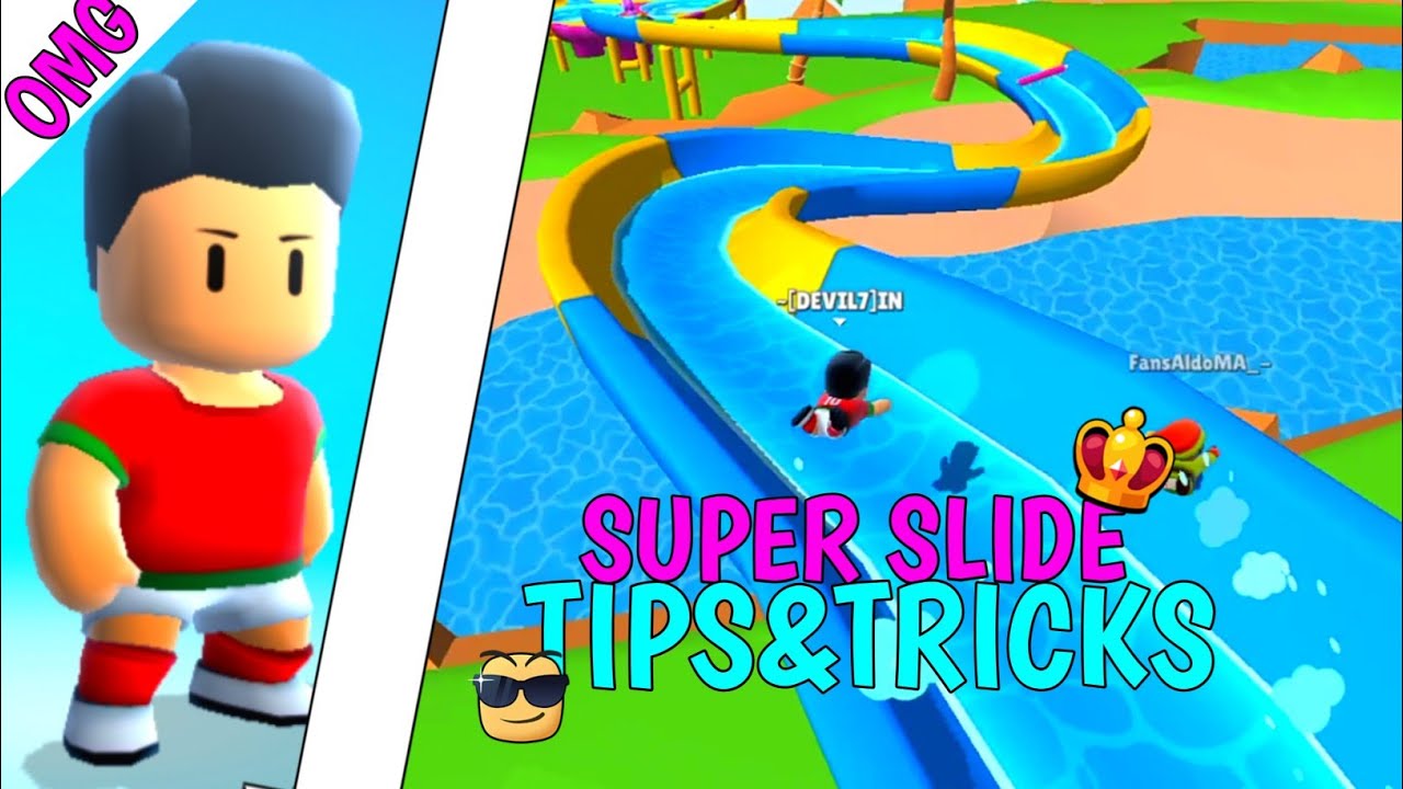Super slide Tips&Tricks Stumble guys tips&tricks - YouTube
