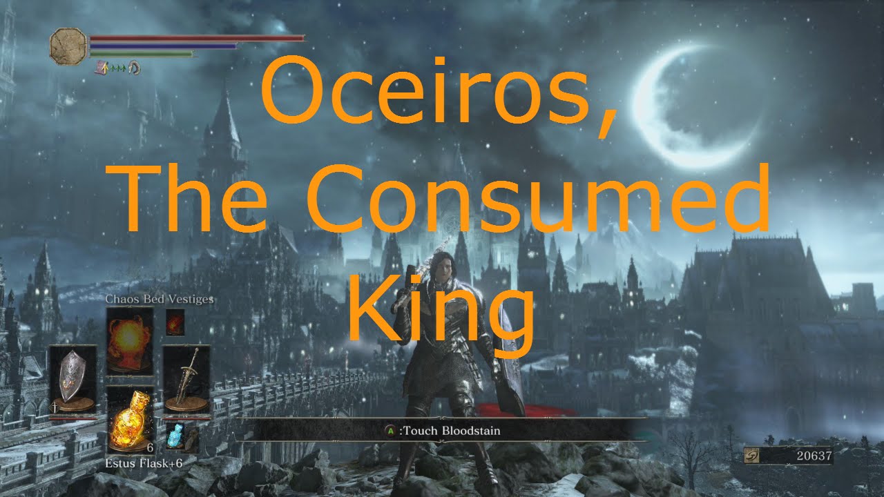Oceiros, the Consumed King in Dark Souls 3 - YouTube