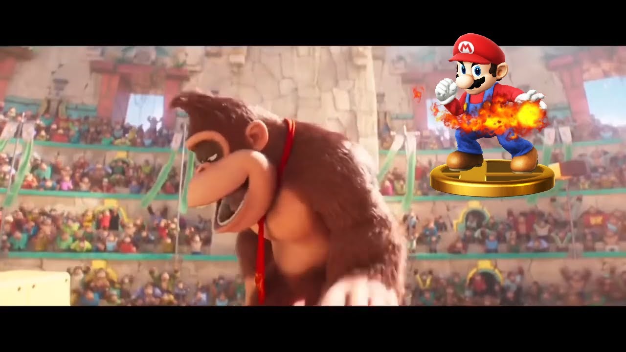 DK Punches Mario into a Trophy! (MEME) - YouTube