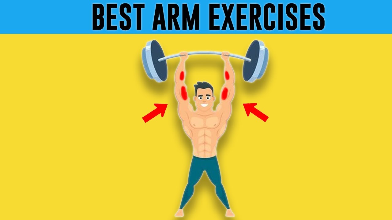 5 Arm Exercises To Level Up Your Muscle Mass - YouTube