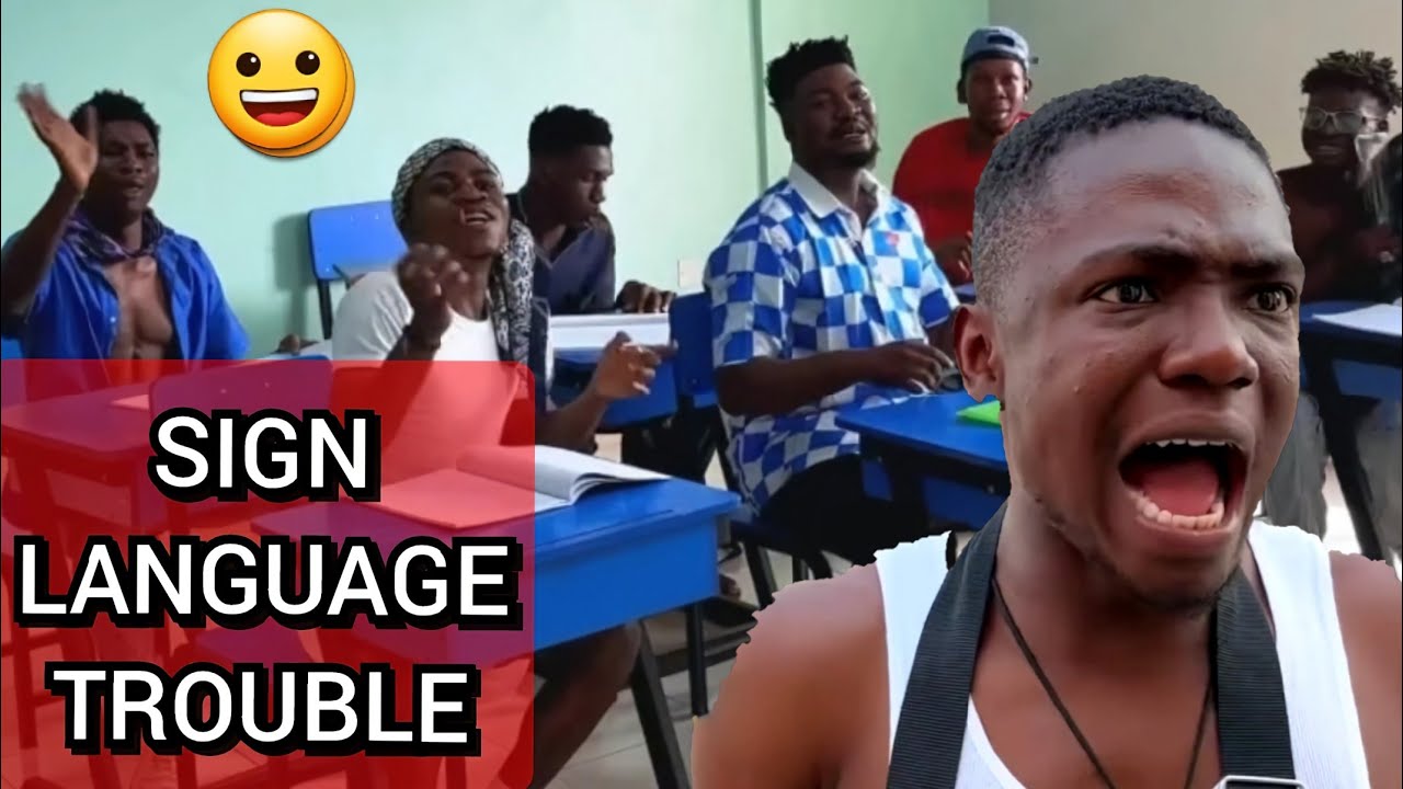 Sign Language Gone Wrong 🤣 - Shank Comics - YouTube