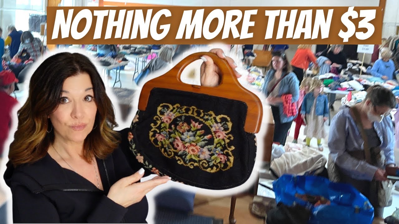 My Bag was FULL of Rummage Sale Finds! Nothing more than $3! - YouTube