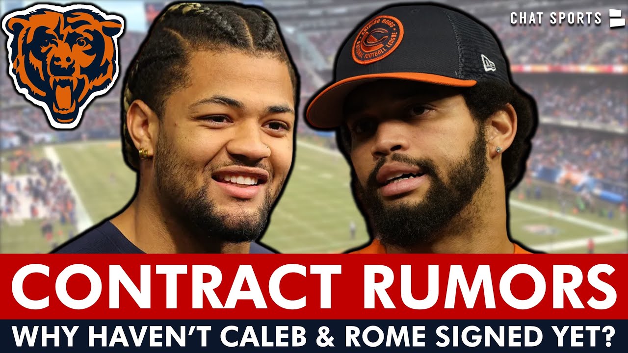 Caleb Williams & Rome Odunze Contract Rumors Heading Into Chicago Bears ...